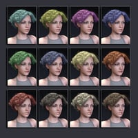 Sprite's Spirit Hair for Genesis 8 Female(s) | Daz 3D